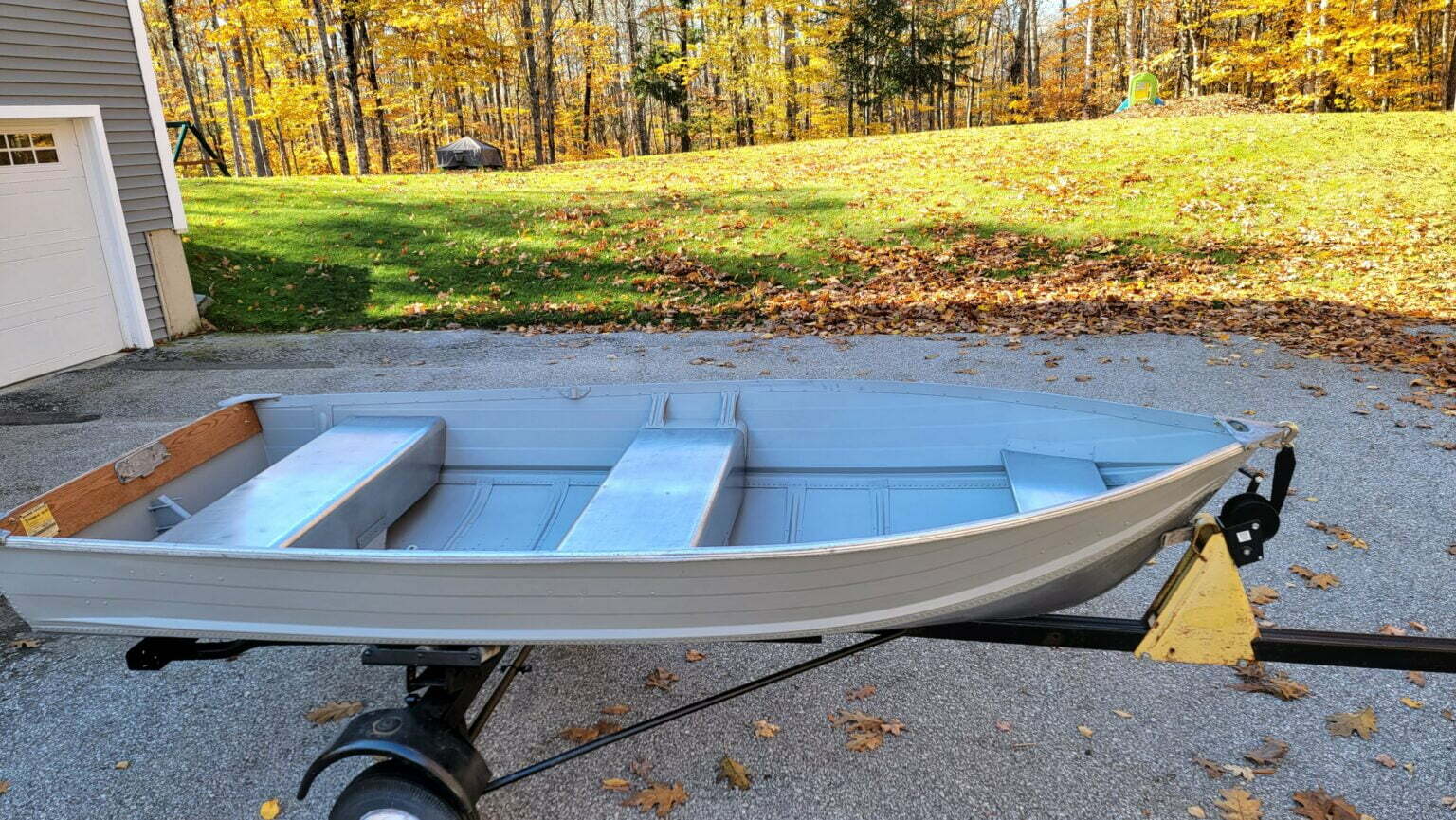 1982 Sylvan 12 Foot Aluminum Boat - Mainely Hobbies