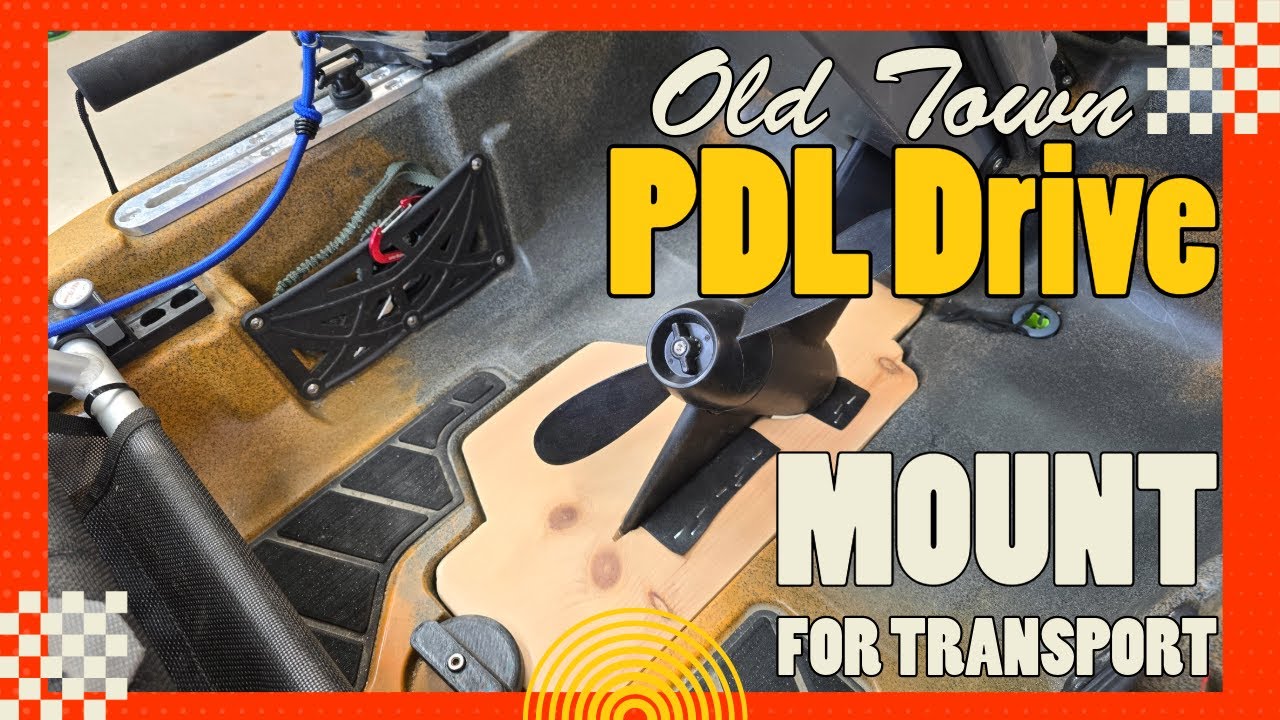 Old Town PDL Drive Mount for Safe Transport - Drive with PDL in ...